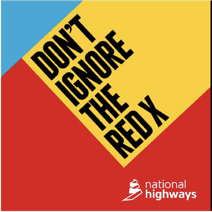 National Highways begins Red-X awareness programme | UKROEd