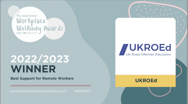 We're celebrating our 'remote workers' award | UKROEd
